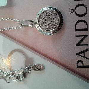 Pandora | Jewelry | Pandora Signature Necklace Pandora Item 39375 ...